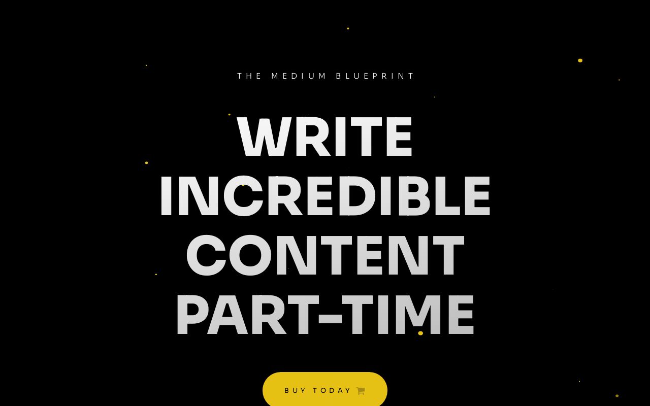 The Medium Blueprint